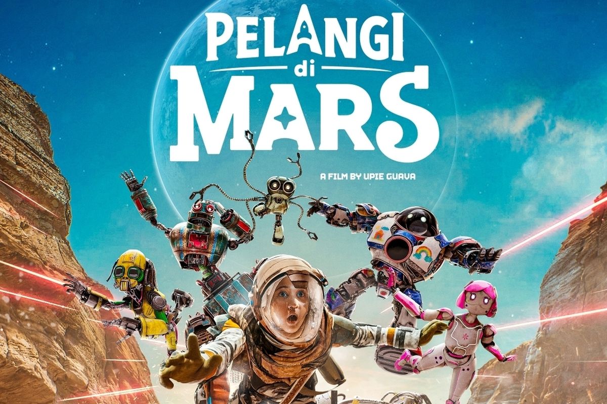 Film Pelangi di Mars Hadirkan Balon Raksasa Jelang Penayangannya Maret 2026