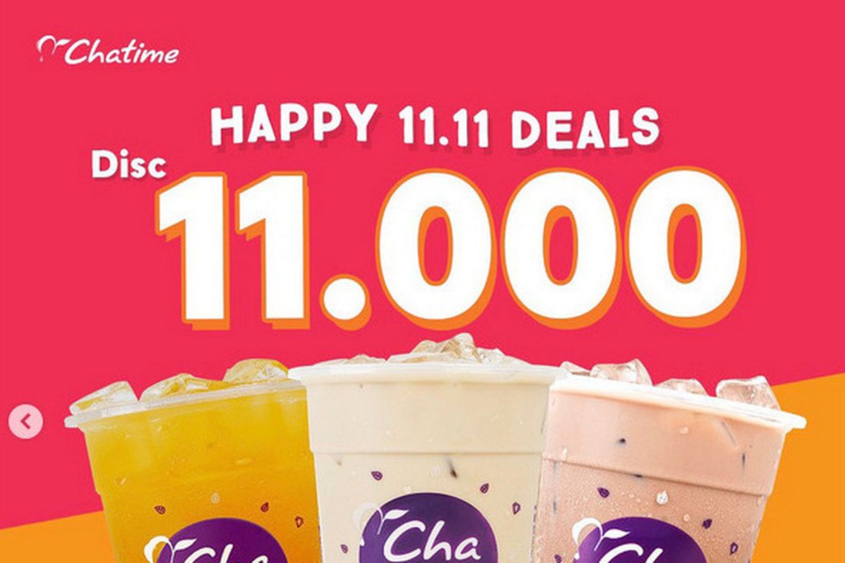 Sederet Promo 11.11 Makanan dan Minuman, Apa Saja?