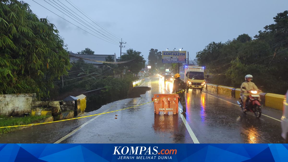 Jembatan Sentong Bondowoso Jatim yang Ambrol Ternyata Dibangun Sejak ...