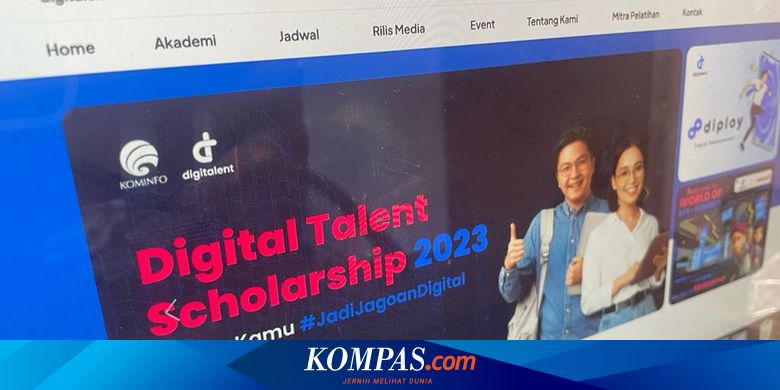 Cara Daftar Pelatihan Digital Talent Kominfo 2023 di digitalent.kominfo.go.id