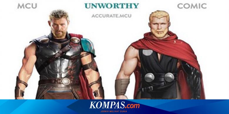 Unworthy Thor Jadi Konsep Penampilan Si Dewa Petir di "Ragnarok"
