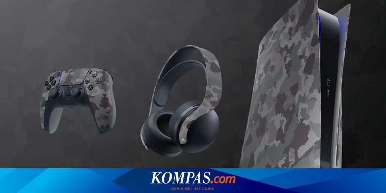 Sony Luncurkan Aksesori PlayStation 5 Edisi Khusus Warna Abu-abu