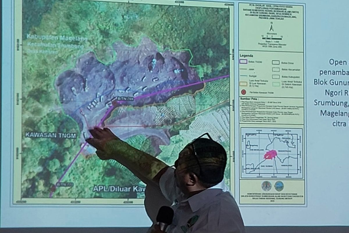 200 Hektar Kawasan TN Gunung Merapi Rusak Parah Gegara Tambang Ilegal
