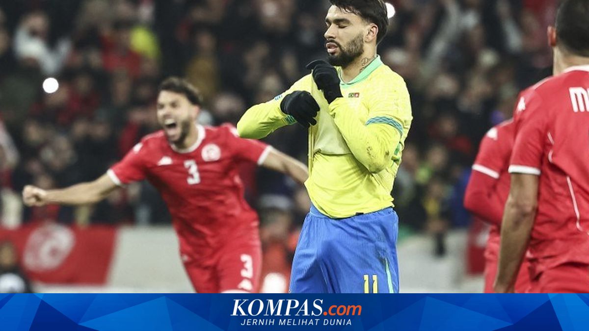 Hasil Brasil Vs Tunisia 1-1, Samba Tutup Tahun dengan Eksperimen Ancelotti