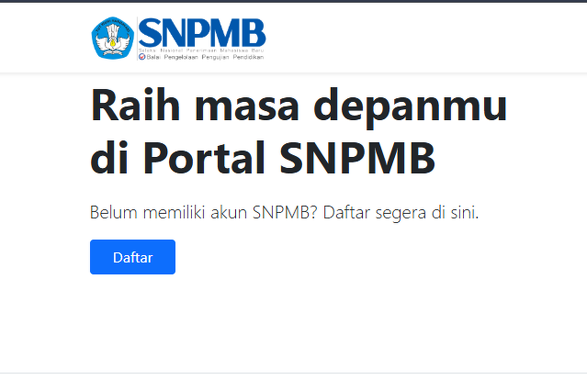 Syarat, Cara Daftar dan Pilih Prodi SNPMB Jalur SNBP 2025 Syarat, Cara Daftar dan Pilih Prodi SNPMB Jalur SNBP 2025