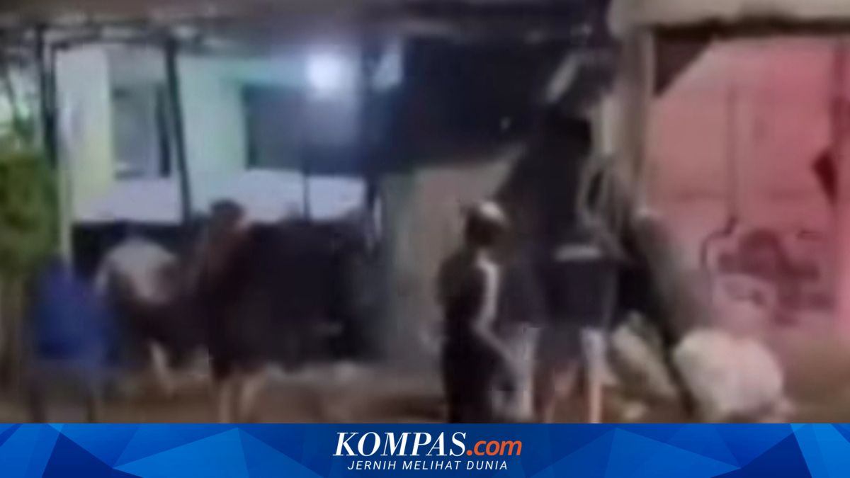 Pelaku Balap Liar Robohkan Pagar Rumah Pak RT