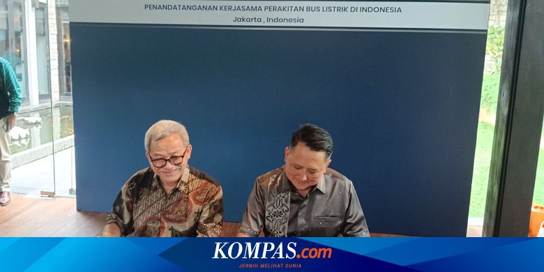 SAG Kerjasama dengan Karoseri Piala Mas, Rakit Bus Listrik di 2025