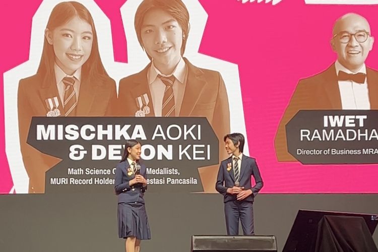 Angkat Tema "Positivity", Mischka dan Devon Jadi Pembicara Termuda ...