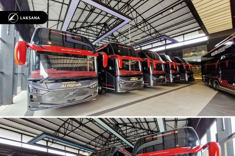 PO Al Hijrah Luncurkan 12 Bus Baru Pakai Sasis Volvo