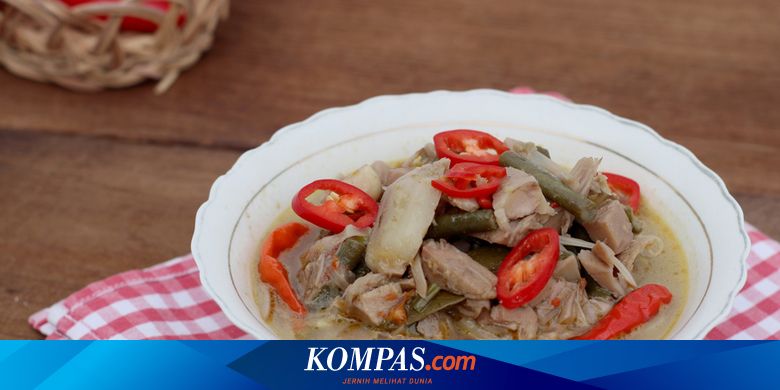 Resep Sayur Lodeh Cumi Pedas, Pakai Terong dan Kacang Panjang