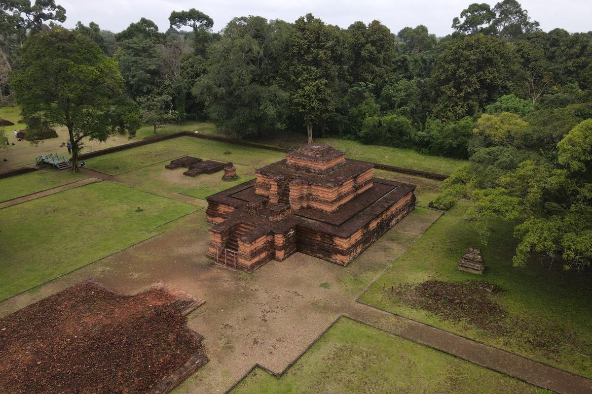 5 Fakta Candi Muaro Jambi, Bentuknya Unik dan Terbuat dari Bata Merah