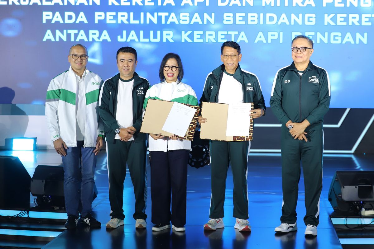 Kini, Pengemudi Grab Bisa Dapat Informasi Palang Pintu KA Lebih Cepat