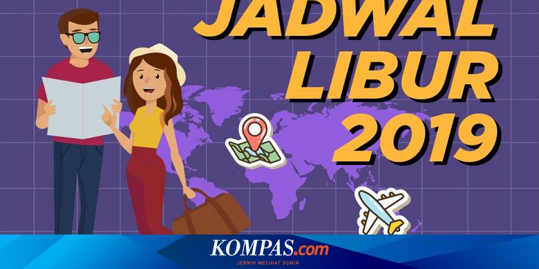 INFOGRAFIK: Jadwal Libur Sepanjang 2019