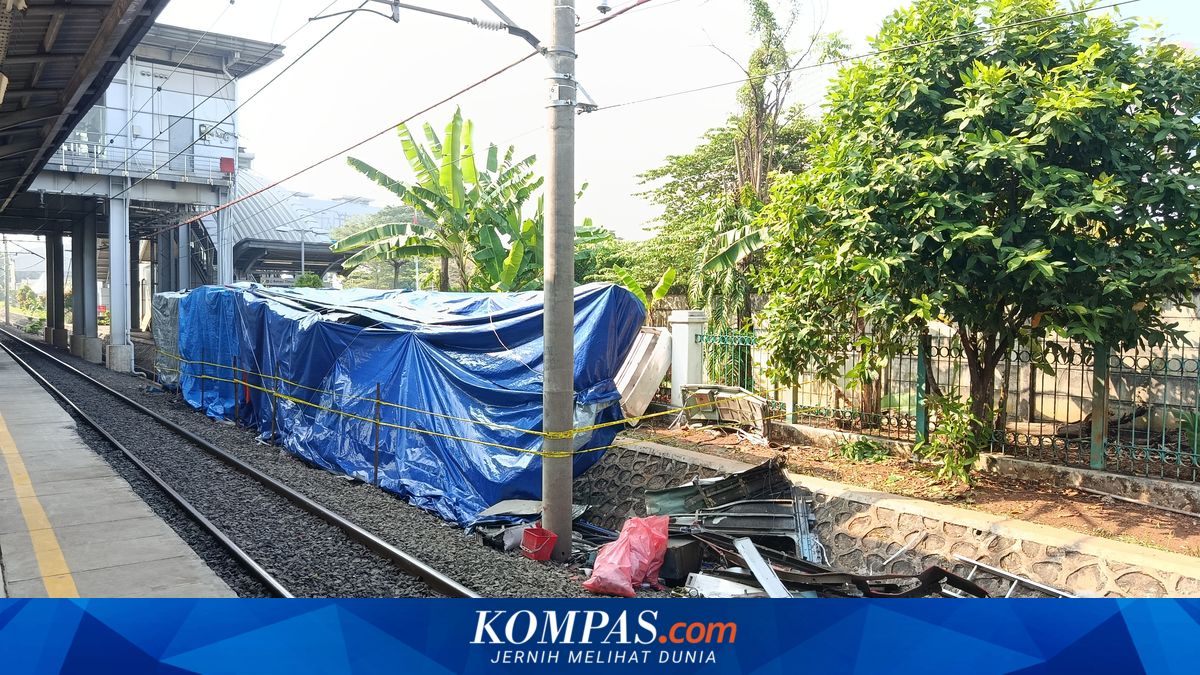 Penampakan Stasiun Bekasi Timur Pasca-tabrakan KA Argo Bromo-KRL ...