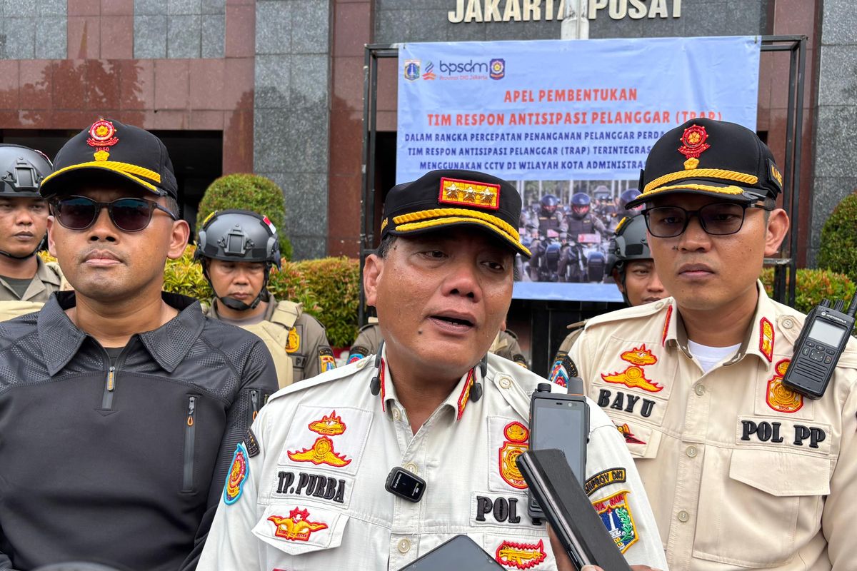 Satpol PP Jakpus Bentuk Tim "TRAP", Janjikan Tindak Laporan 10 Menit