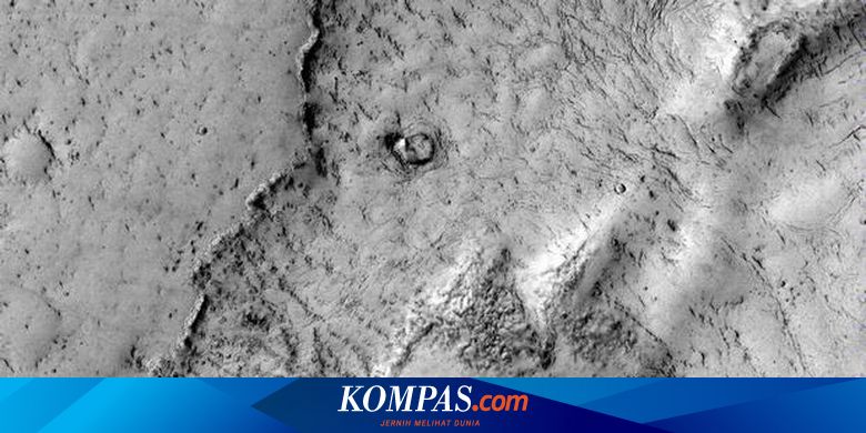 Ada Relief Gajah di Planet Mars