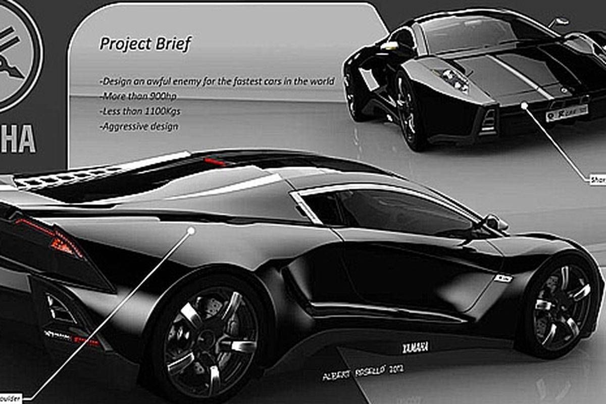 Wuih, Ini Calon Supercar Yamaha