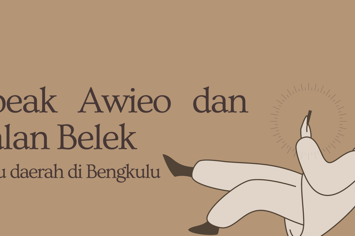 Jibeak Awieo dan Lalan Belek, Lagu daerah di Bengkulu