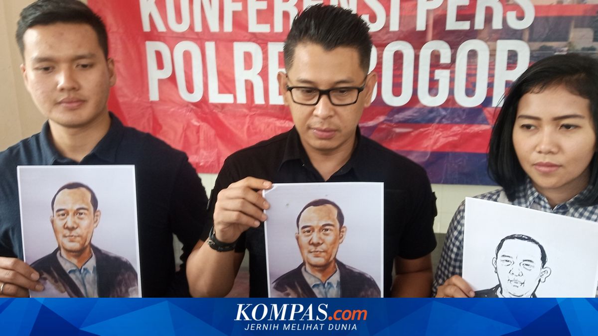 Polisi Sebar Sketsa Mayat dalam Koper di Bogor, Ini Ciri-cirinya