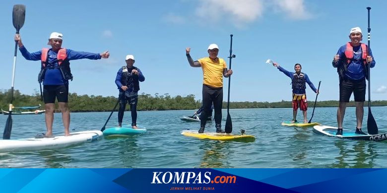 Asal Mula Olahraga Stand Up Paddle di Indonesia