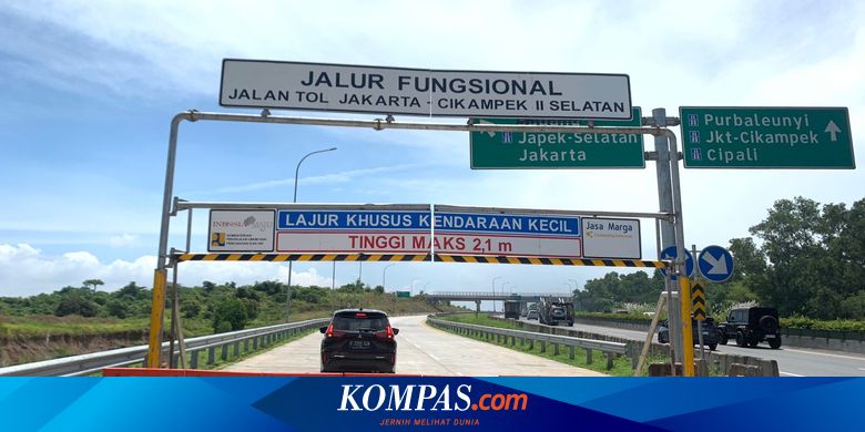 Tol Japek II Selatan Dibuka untuk Arus Balik, Ini Rute Masuk dan Keluarnya