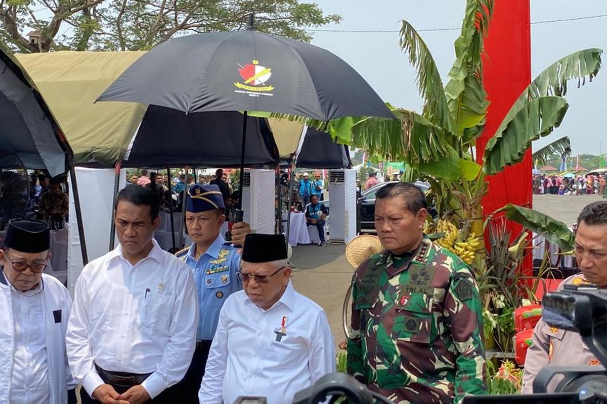 Untuk Ketahanan Pangan, Wapres Ma’ruf Amin Minta TNI Aktifkan Lahan-lahan Tidur