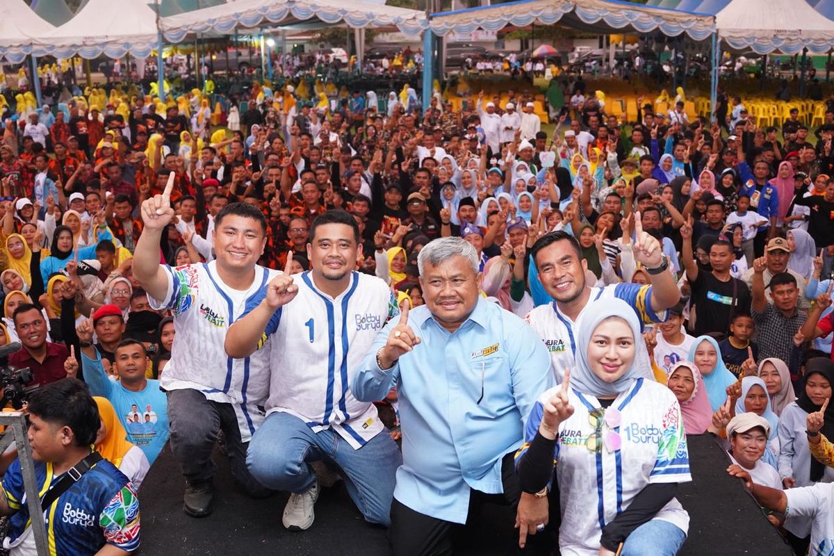 Dukung Bobby-Surya di Pilkada Sumut, 3 Paslon Bupati Labuhanbatu Bentuk Relawan Pemenangan
