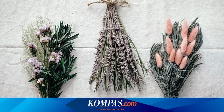 3 Langkah Mudah Mengeringkan Bunga