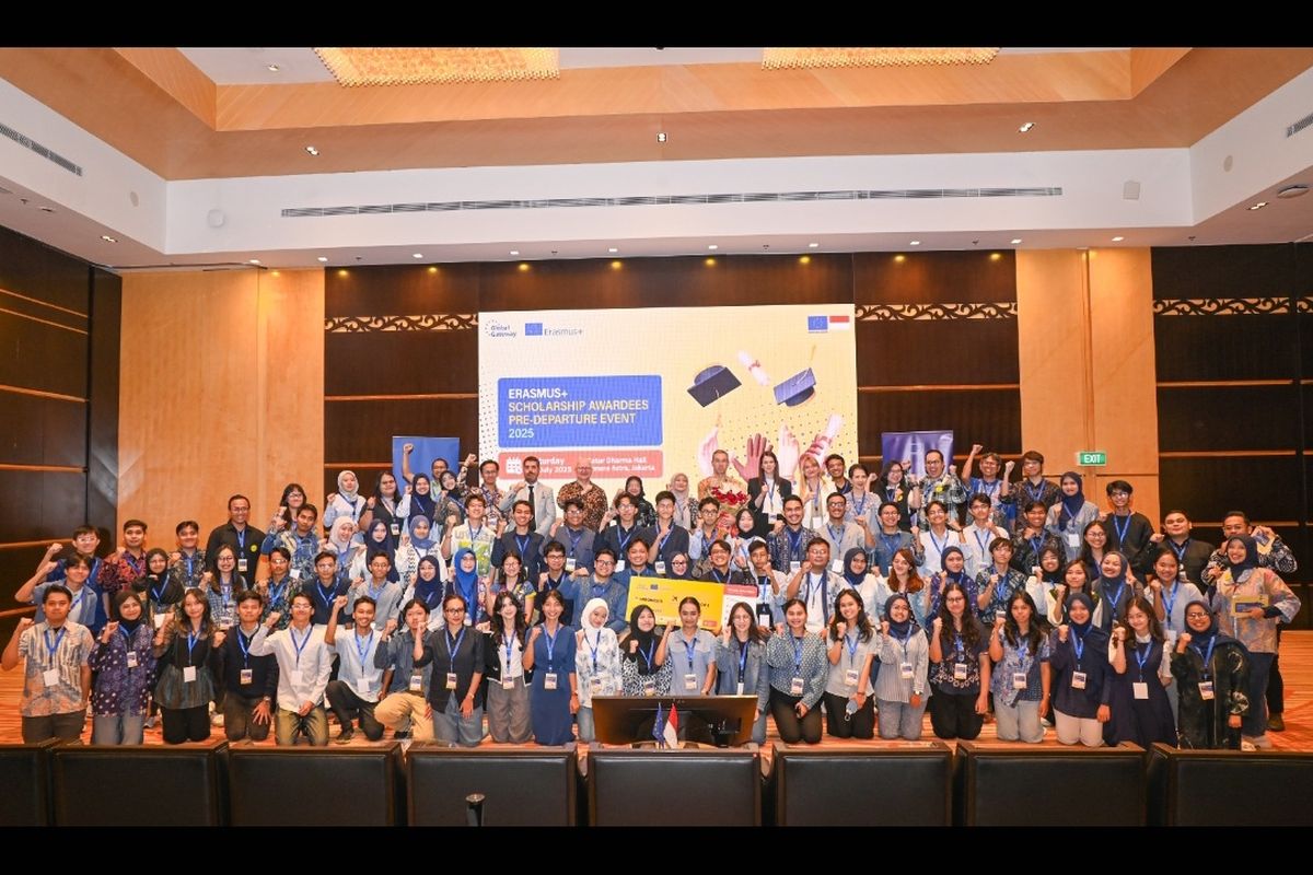 260 "Awardee" Beasiswa Erasmus+ 2025 Siap Belajar di Eropa