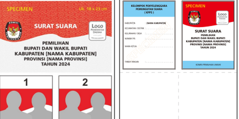 Kenali 3 Jenis Surat Suara Pilkada 2024, Pemilih Jangan Sampai Keliru
