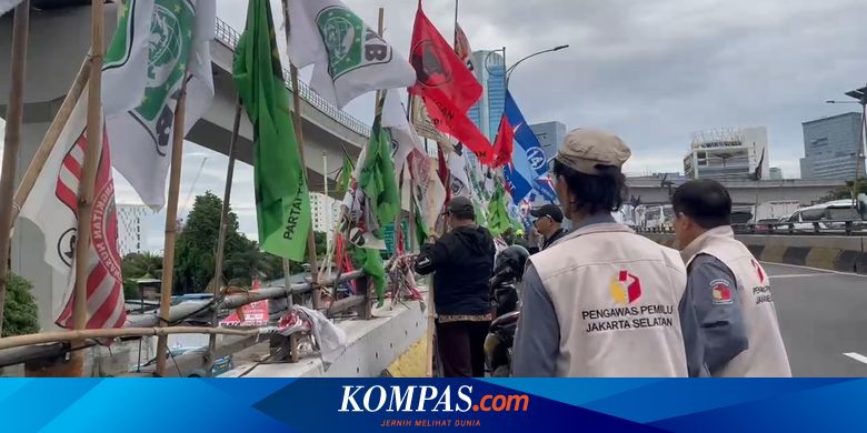Bahaya buat Pengendara, Baliho Caleg di Jalan Utama dan Flyover Mulai ...