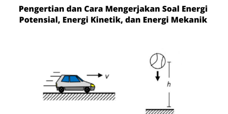 Pengertian dan Cara Mengerjakan Soal Energi Potensial, Energi Kinetik ...