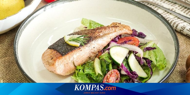 Resep Salad Salmon Sederhana, Ide Makanan ala Restoran