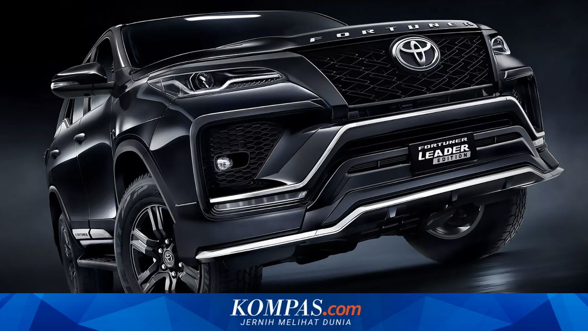 Toyota Fortuner Leader Edition Meluncur, Tampil Sporty dengan Bodykit
