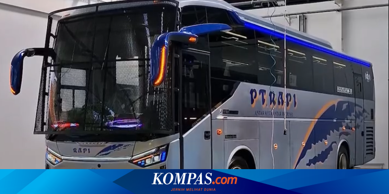 Bus Baru PO Rapi, Pertama Kali Pakai Bodi Legacy SR3 Neo Panorama
