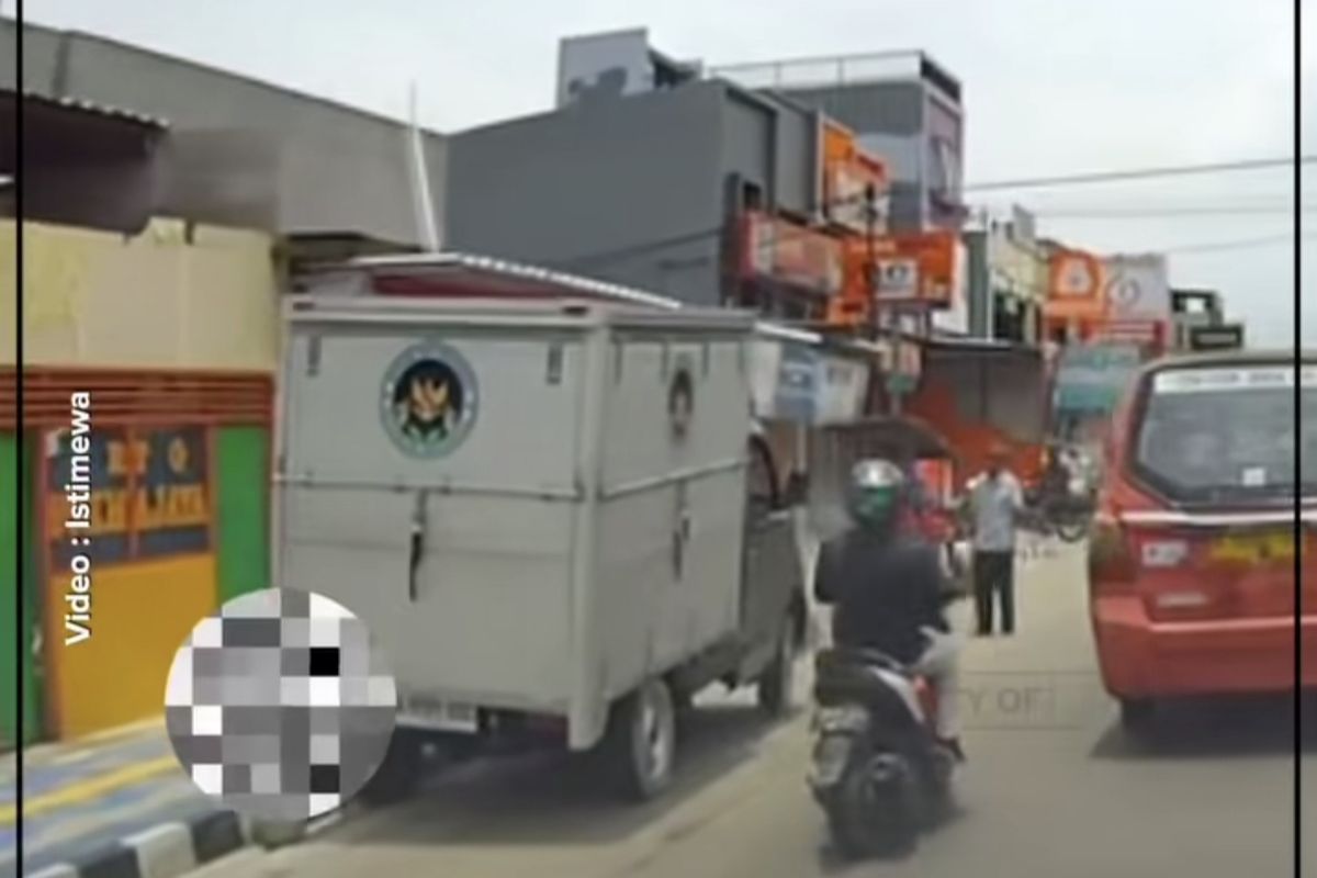 Kecelakaan Motor dan Mobil Boks BGN di Depok Berujung Damai