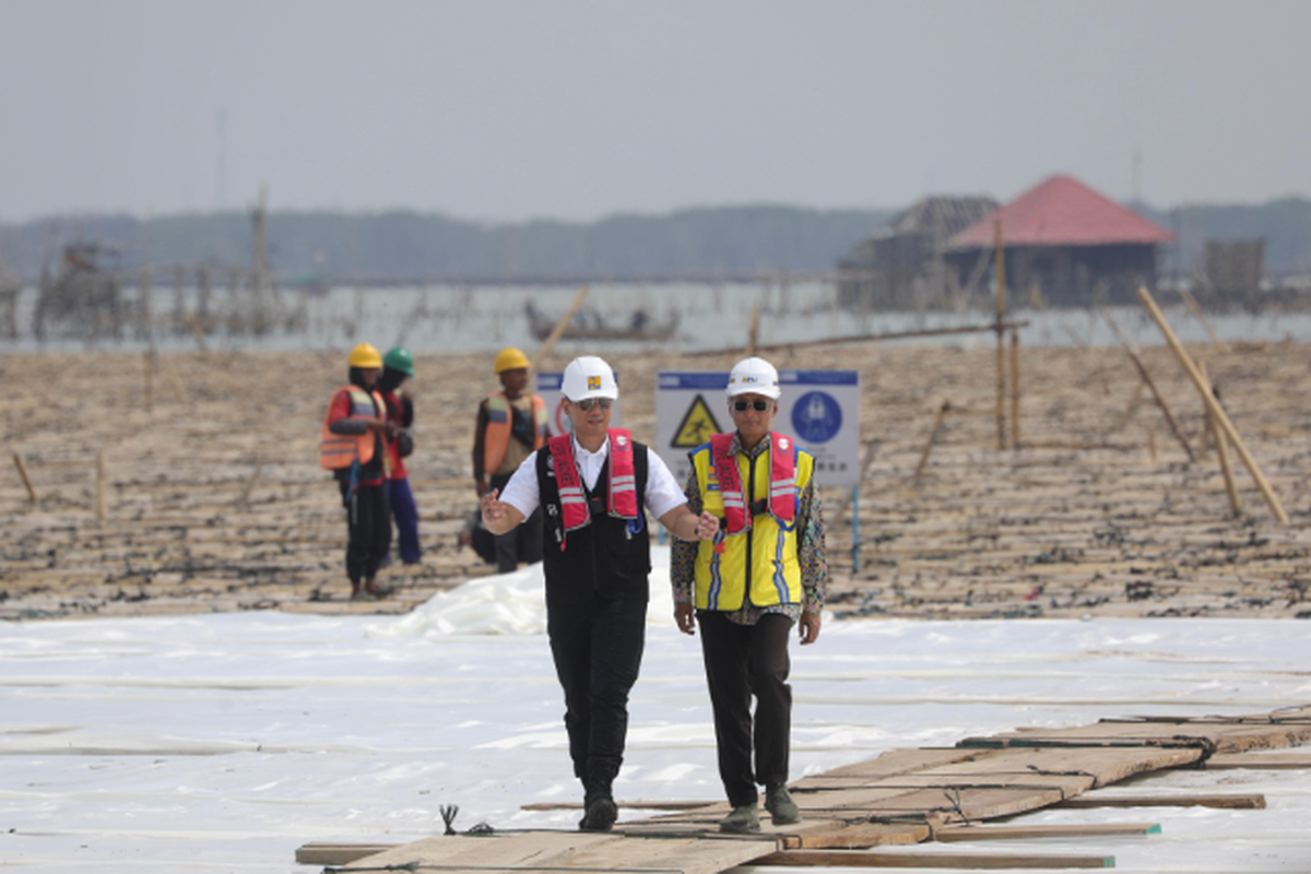 Tol Semarang-Demak Pakai Bambu, AHY Puji Karya Anak Bangsa