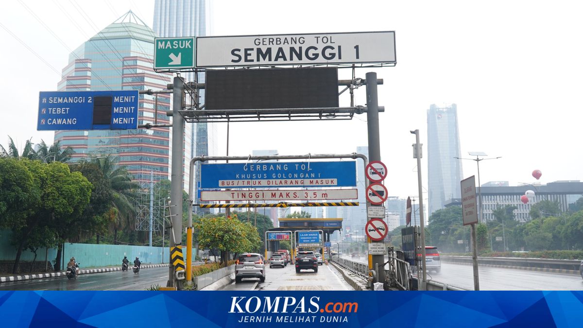 Sejumlah Gerbang Tol Dalam Kota Jakarta Ditutup Sementara 24–25 ...