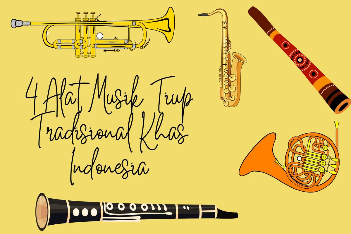 4 Alat Musik Tiup Tradisional Khas Indonesia