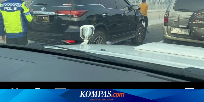 Sopir Diduga Mengantuk, Mobil Dinas Polda Jabar Sebabkan Kecelakaan ...