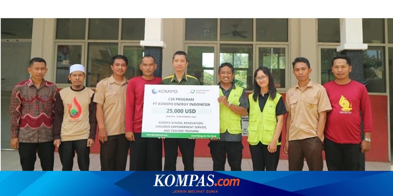 KOMIPO Energy Indonesia Salurkan Bantuan untuk Perbaikan Infrastruktur hingga Pelatihan Guru dan ...