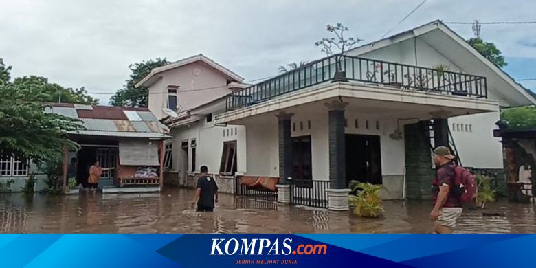 Diguyur Hujan Deras, Ratusan Rumah di Sikka Terendam Banjir