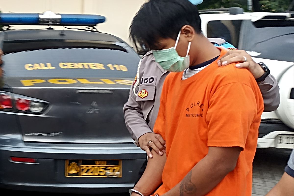 Residivis di Depok Nekat Curi Motor Lagi untuk Biaya Persalinan Istri