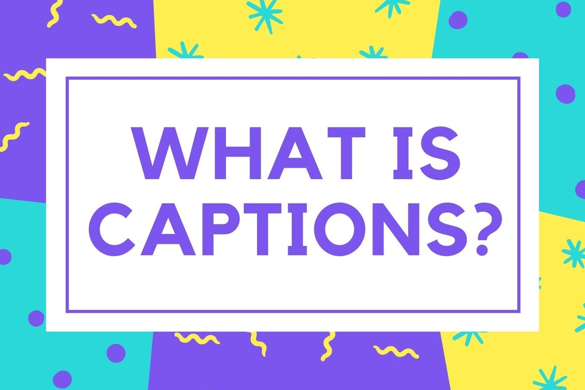 Pengertian Caption dalam Bahasa Inggris dan Contohnya