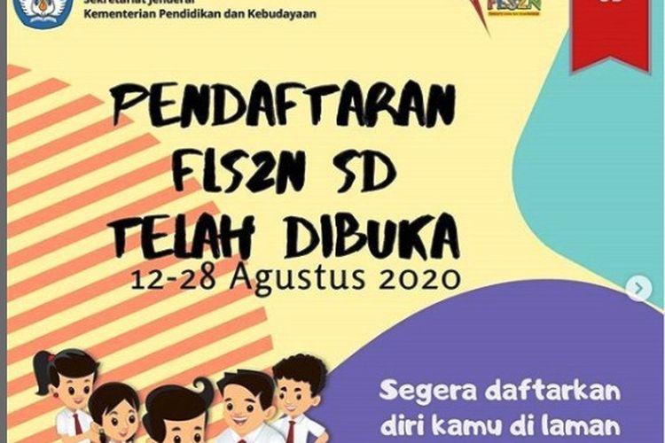 Foto : Siswa SD! Yuk Ikut FLS2N 2020, Ini Cara Daftarnya