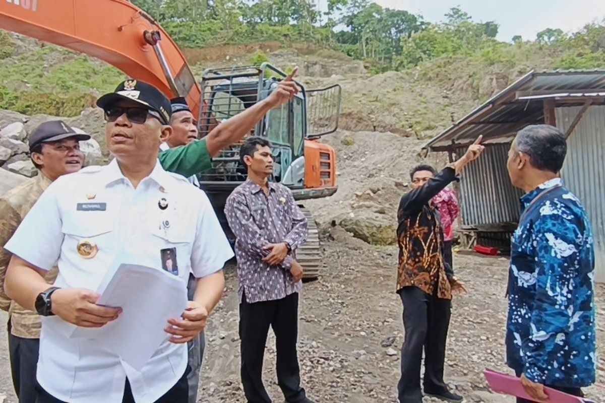 Pj Bupati Magetan Tutup 2 Tambang Galian C dan Larang Truk ODOL Beroperasi