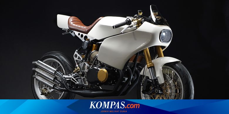 Suzuki GT380 Cafe Racer, Karya Lewat Teknik Digital