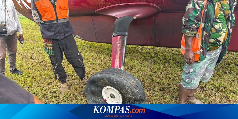 Ban Kanan Pecah, Pesawat Alda Air Tergelincir ke Luar Runway Bandara ...
