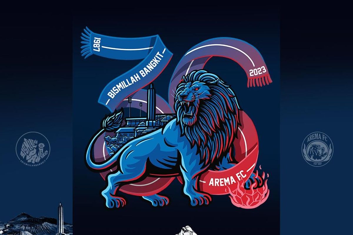 Arema FC Ulang Tahun Ke-36: Tanpa Kemeriahan, Doa untuk Kanjuruhan