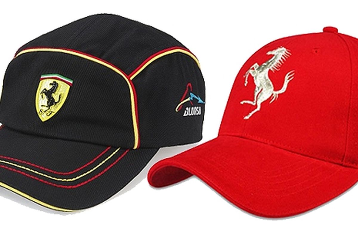 Punyai Topi F1 Ferrari Musim 2012